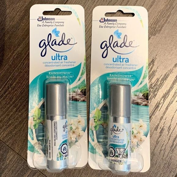 Glade | Other | 2x Glade Rainshower Ultra Concentrated Air Freshener On ...